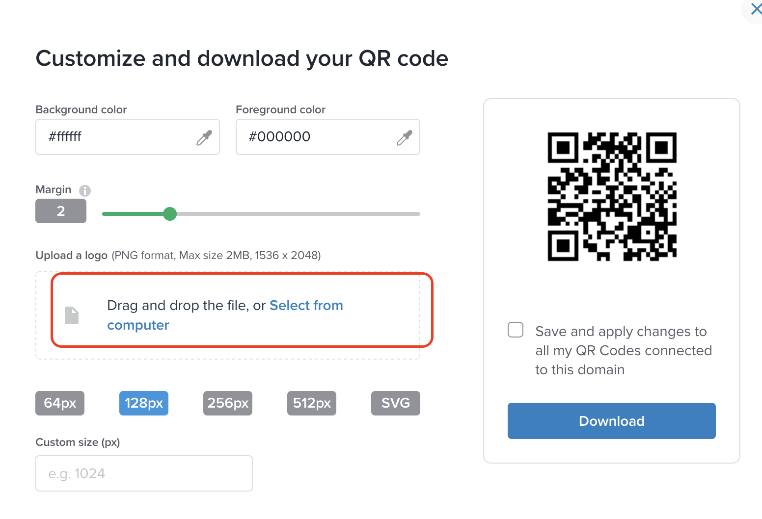 QR Code Customization – Rebrandly