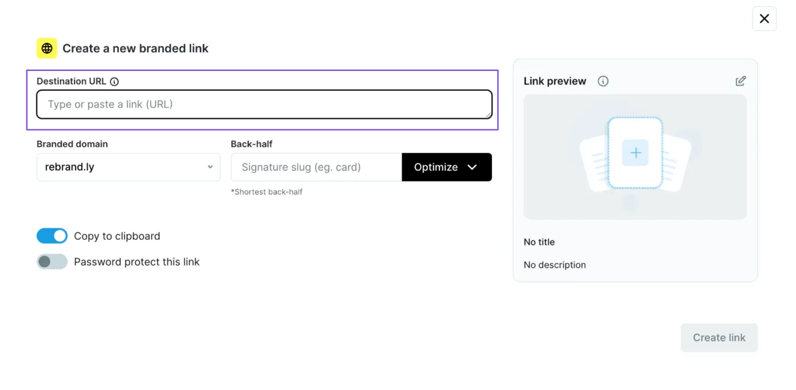 How do I make a link password-protected? – Help Center