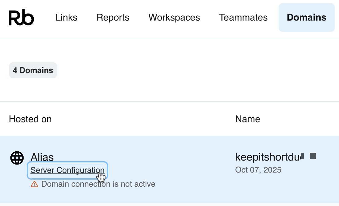 How do I use a domain running Node.js/Express to shorten links? – Help Center